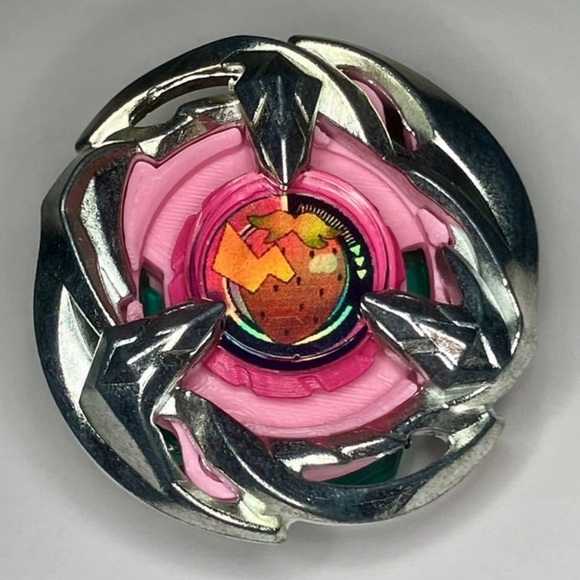 Toys | Beyblade X Very Berry Cherry 58 Gb Dualspin 3d Print Pla Metal ...